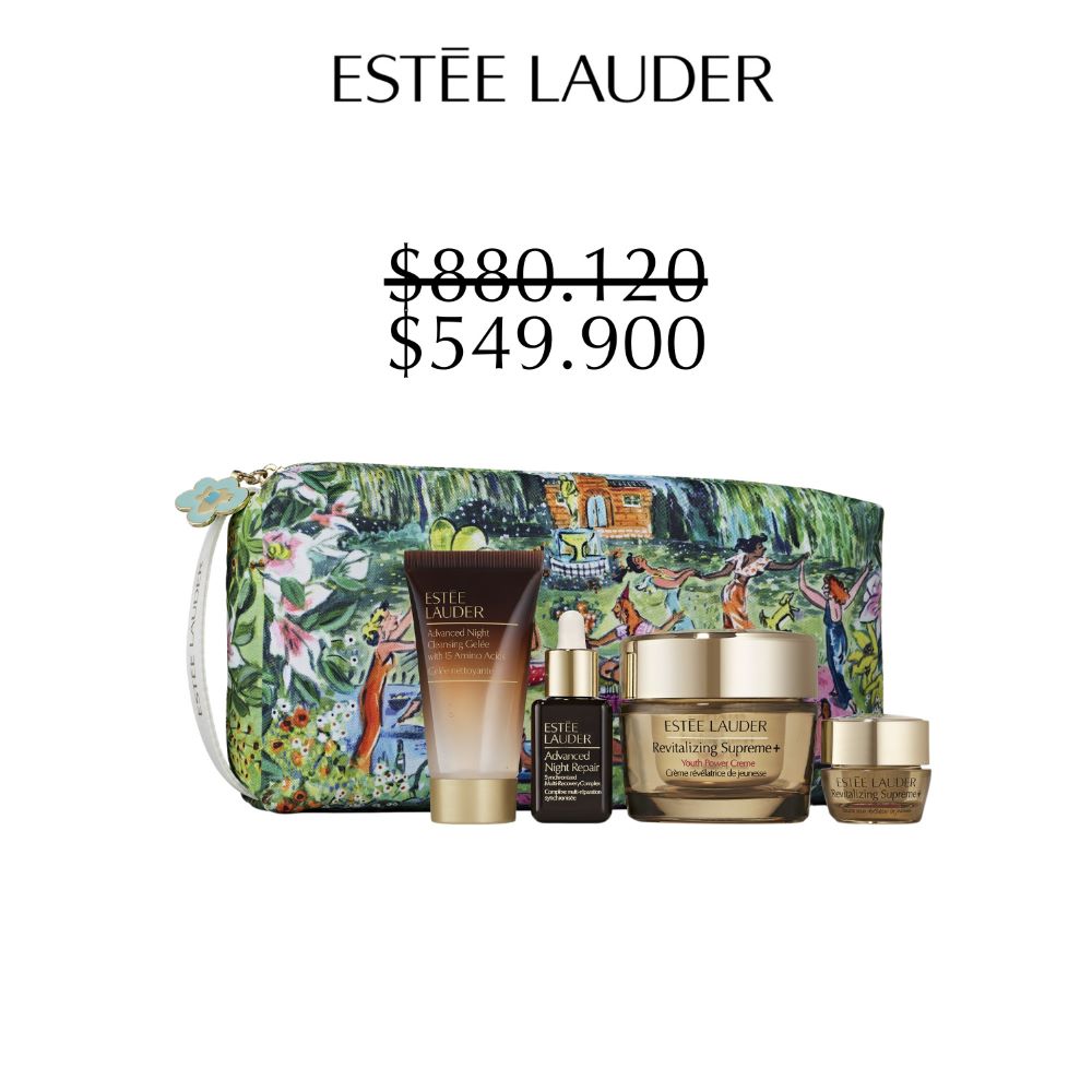 SET TRATAMIENTO FACIAL ESTEE LAUDER SUPREME MOISTURE|ESTEE LAUDER|FACES