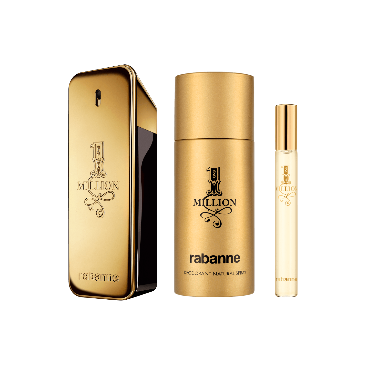 SET RABANNE HOMBRE 1 MILLION EDT + DEODORANT | Faces Colombia